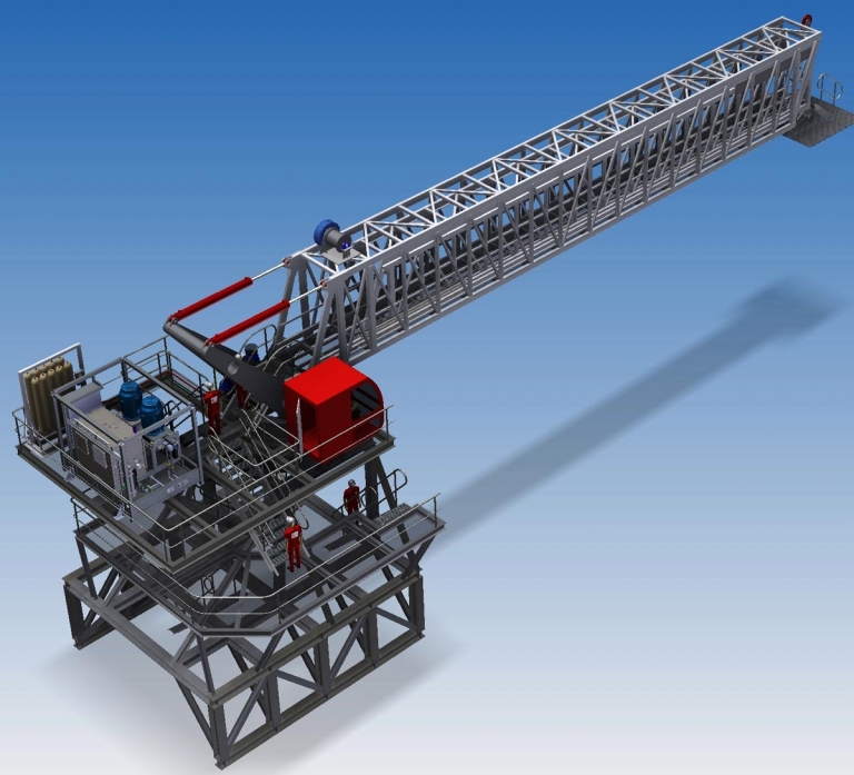 35m Telescopic Gangway | Tyne Gangway