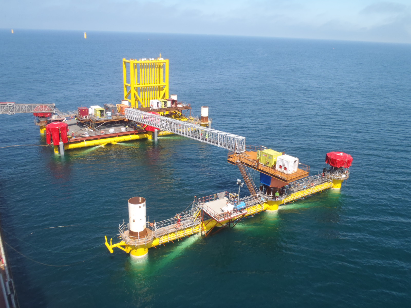 50mtr Aluminium Offshore Bridge Installed Tyne Gangway 50mtr-aluminium-offshore-bridge-installed-tyne-gangway